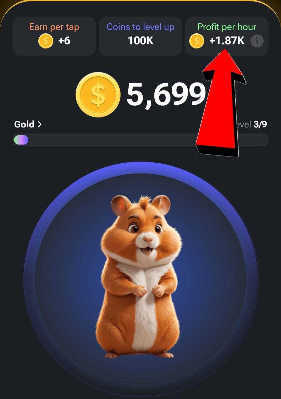 Hamster Kombat — p2e game on Telegram - GEMS 💎 Crypto